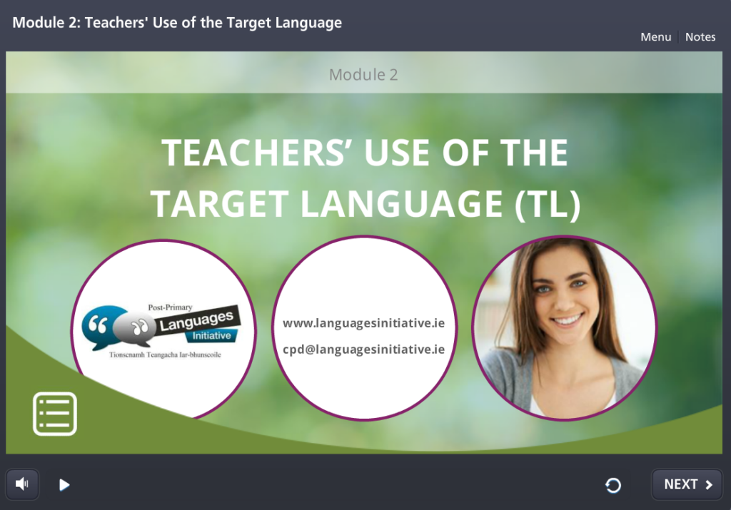 CPD Target Language Use In The MFL Classroom Teachers Use Of The TL CPD Target Language Use In The MFL Classroom Teachers Use Of The TL